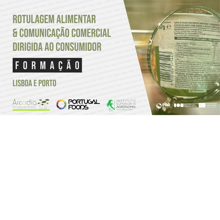 Formação | Rotulagem alimentar e comunicação comercial dirigida ao ...